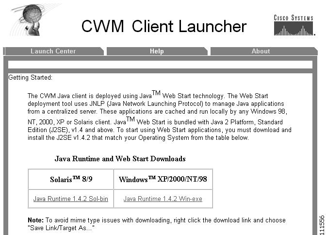 Installing CWM Client - Cisco