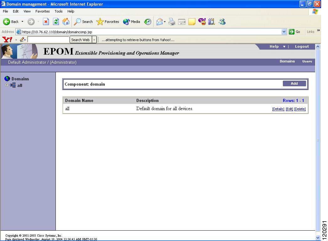 Cisco Extensible Provisioning and Operations Manager Getting Started ...