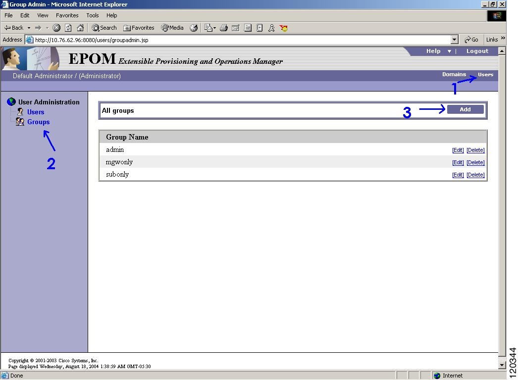 Cisco Extensible Provisioning and Operations Manager Getting Started ...