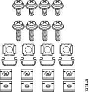 Cisco MDS 9020 ファブリック スイッチ アクセサリ キットの内容 - Cisco