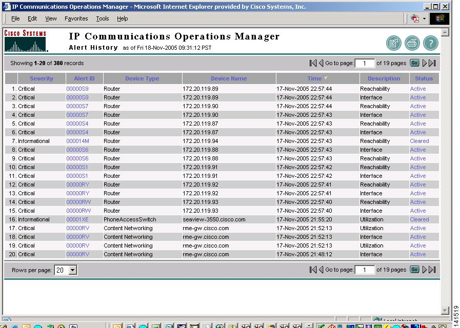 Using History Reports - Cisco