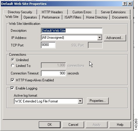 Configuring Web Server Devices - Cisco