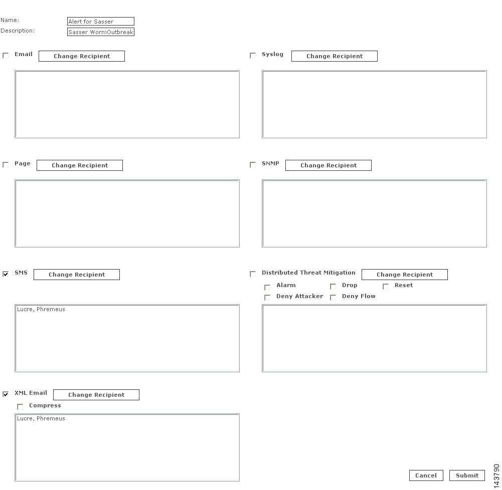 Sending Alerts - Cisco