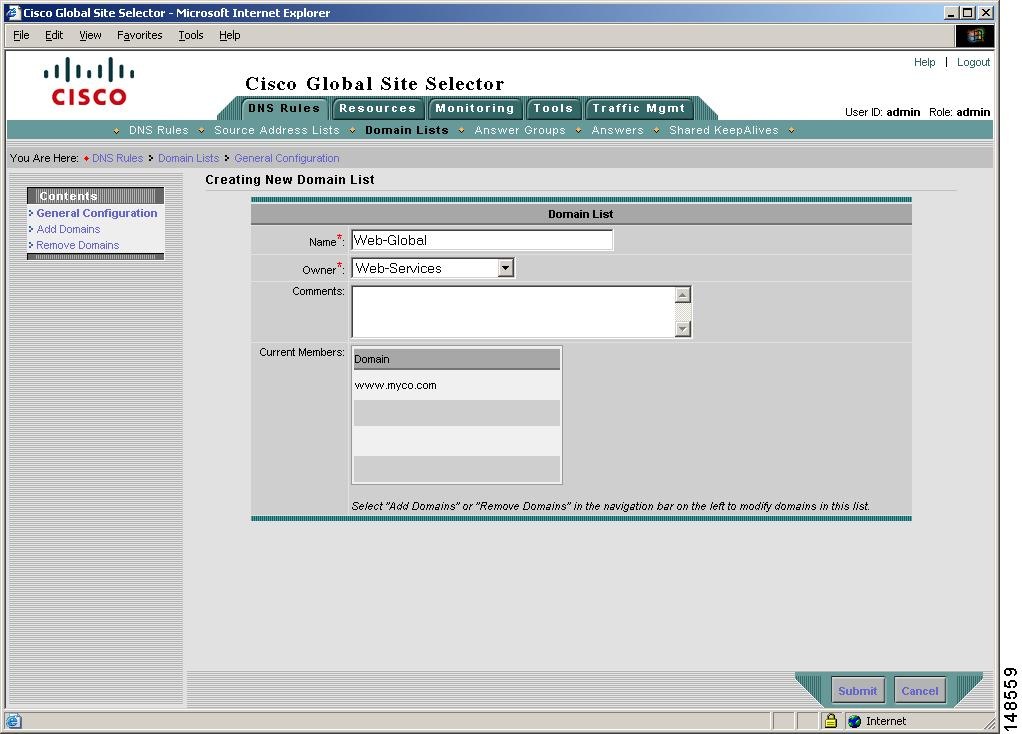 Cisco Gss Gui Based Global Server Load Balancing Configuration Guide