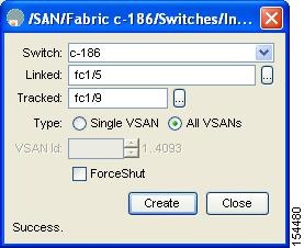 Cisco DCNM SAN Client Online Help - Configuring Port Tracking [Cisco ...