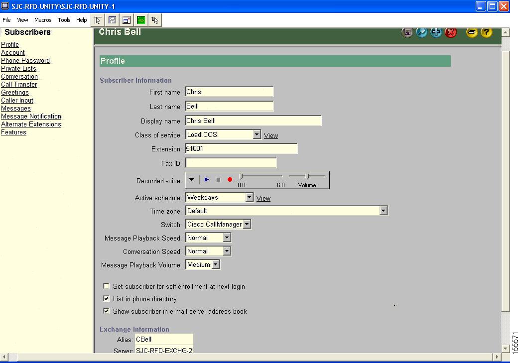 Cisco Unity and Unity Connection Configuration - Cisco