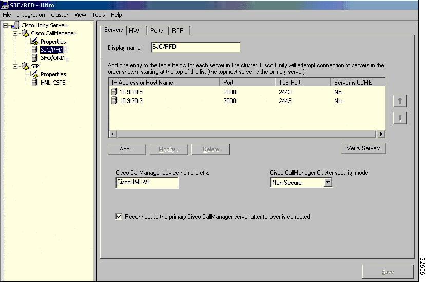 Cisco Unity and Unity Connection Configuration - Cisco