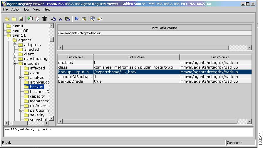 Database Backup and Restore - Cisco