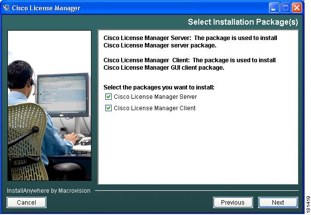 Installing Cisco License Manager Cisco