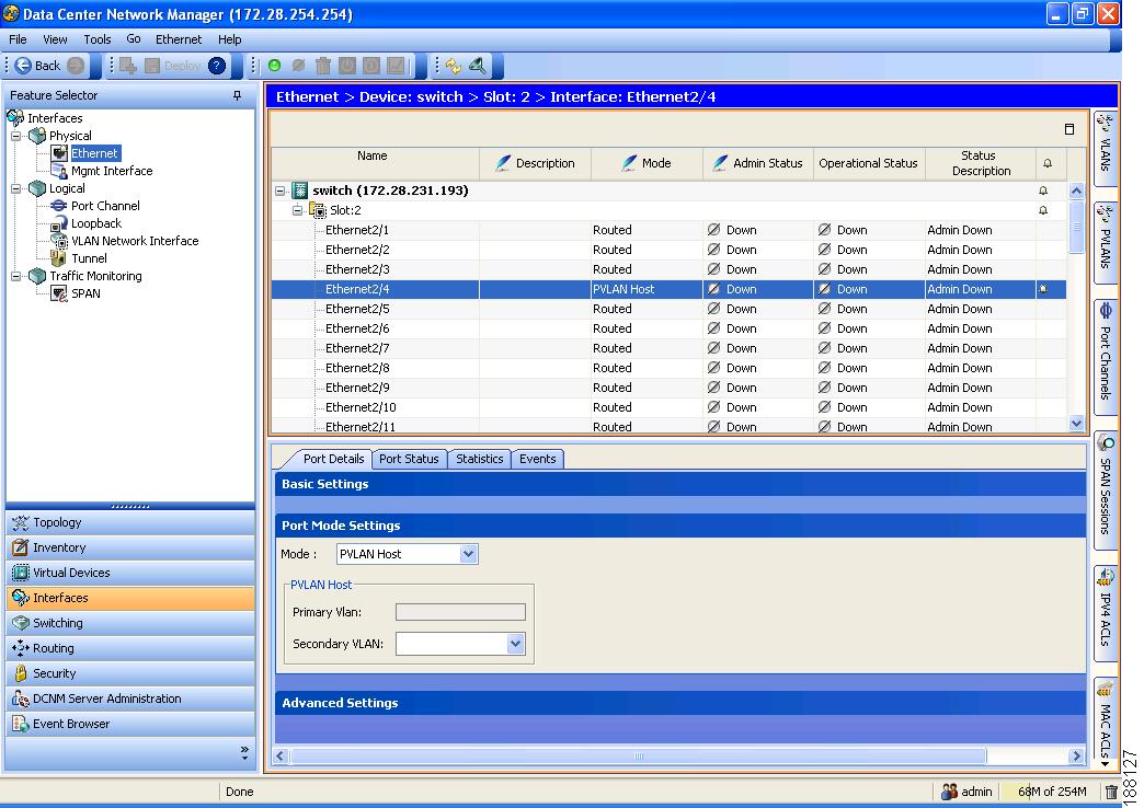 Cisco Dcnm Interfaces Configuration Guide Release 40 Configuring