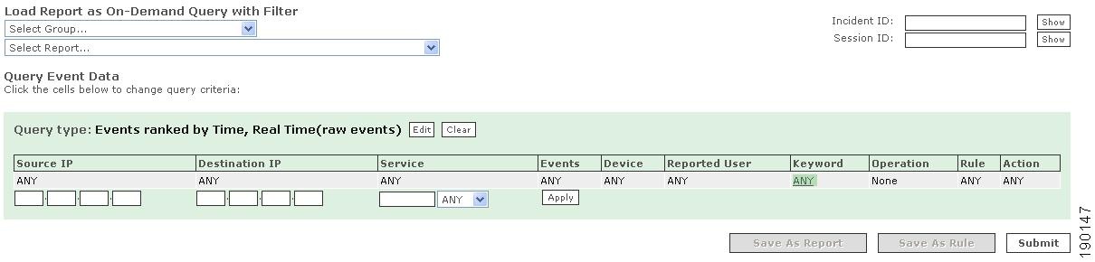 Queries and Reports - Cisco