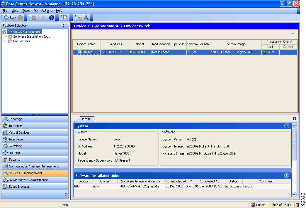 Cisco DCNM Fundamentals Configuration Guide, Release 4.1 - Managing ...