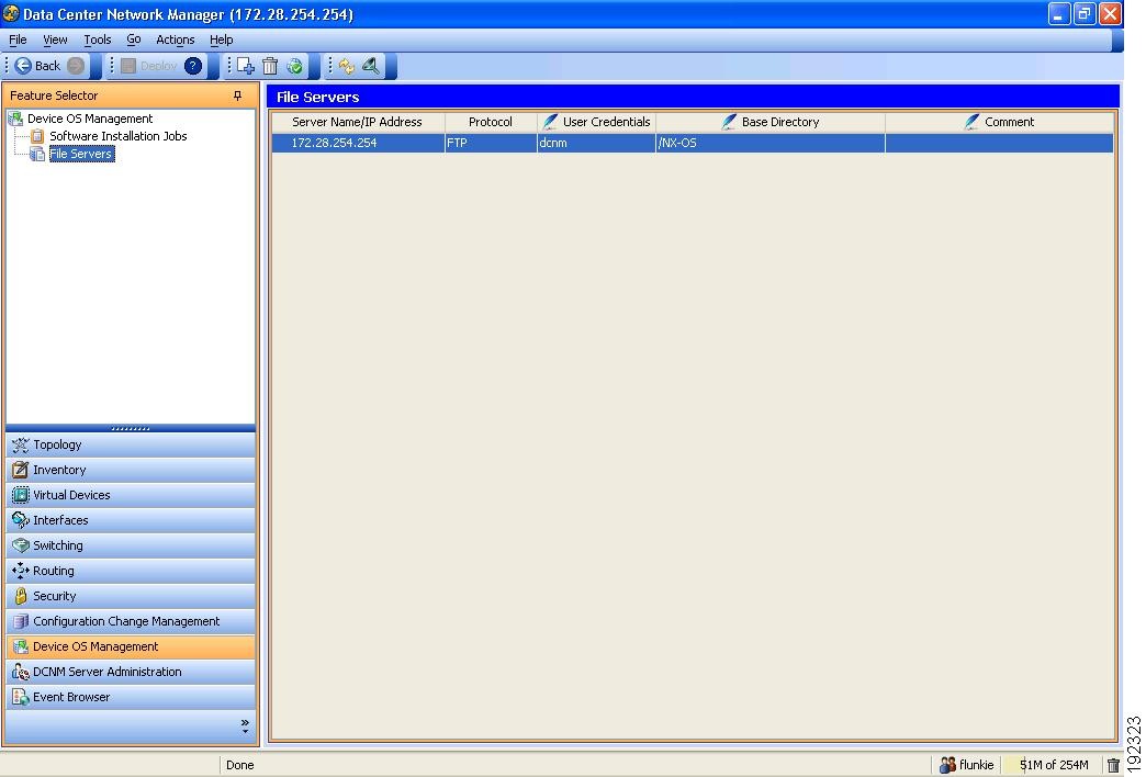 Cisco Dcnm Fundamentals Configuration Guide Release 42 Managing Device Operating Systems