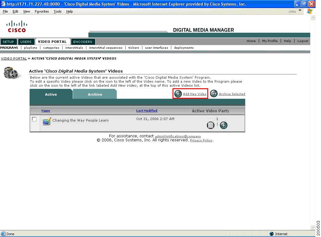 Cisco Digital Media Manager User Guide (version 3.5) - Create Content ...