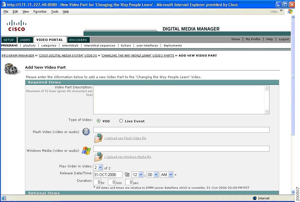 Cisco Digital Media Manager User Guide (version 3.5) - Create Content ...