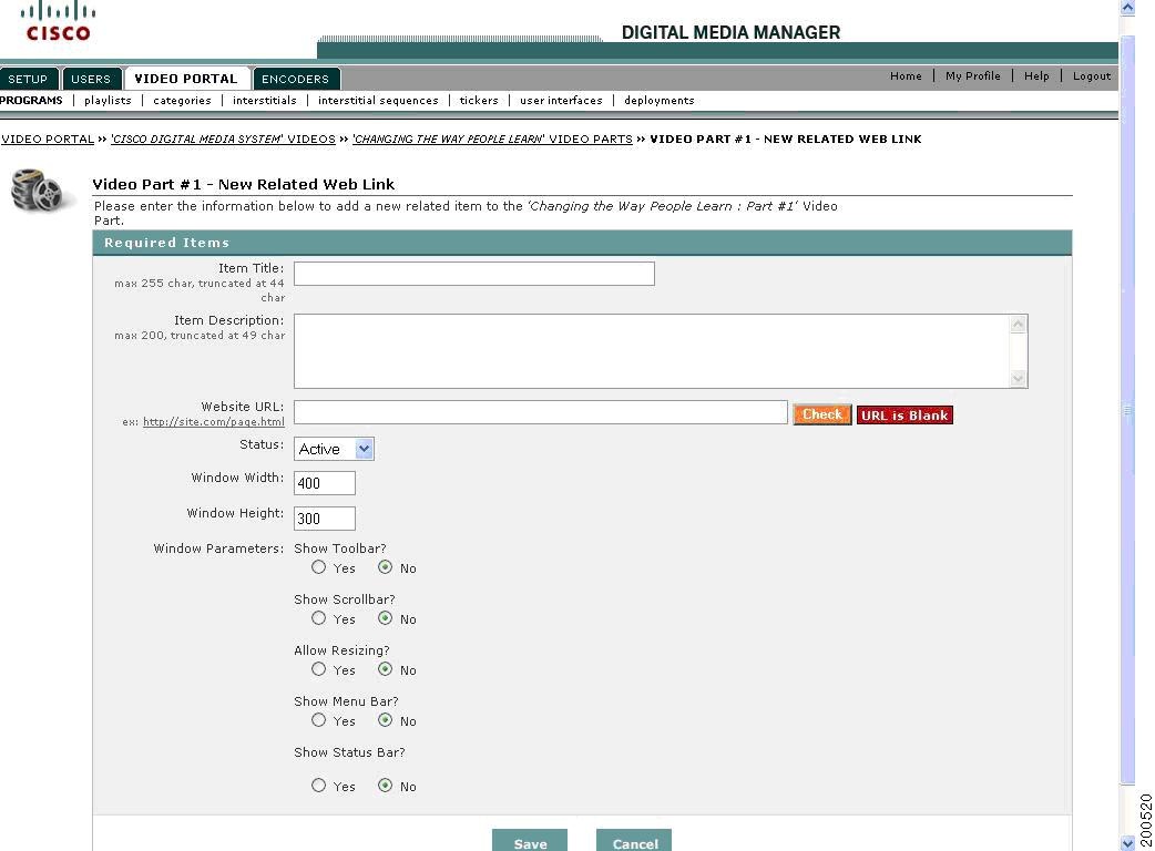 Cisco Digital Media Manager User Guide (version 3.5) - Create Content ...