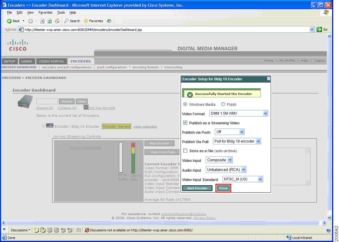 Cisco Digital Media Manager User Guide (version 3.5) - Setting Up the ...