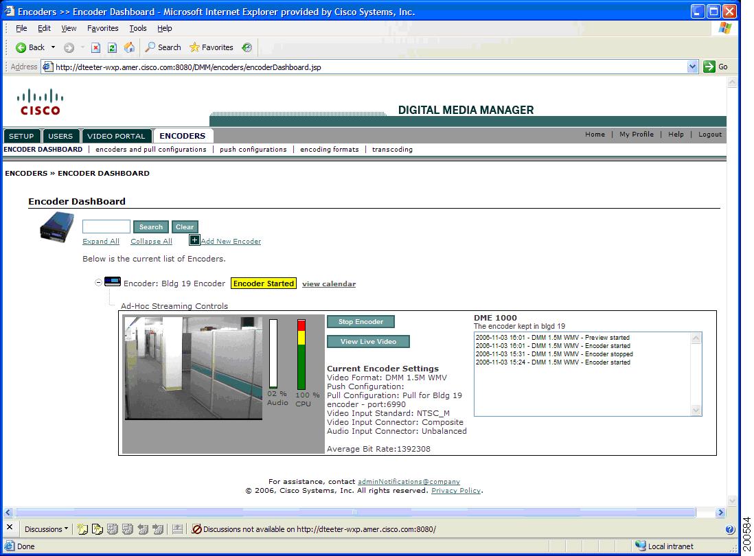 Cisco Digital Media Manager User Guide (version 3.5) - Setting Up the ...