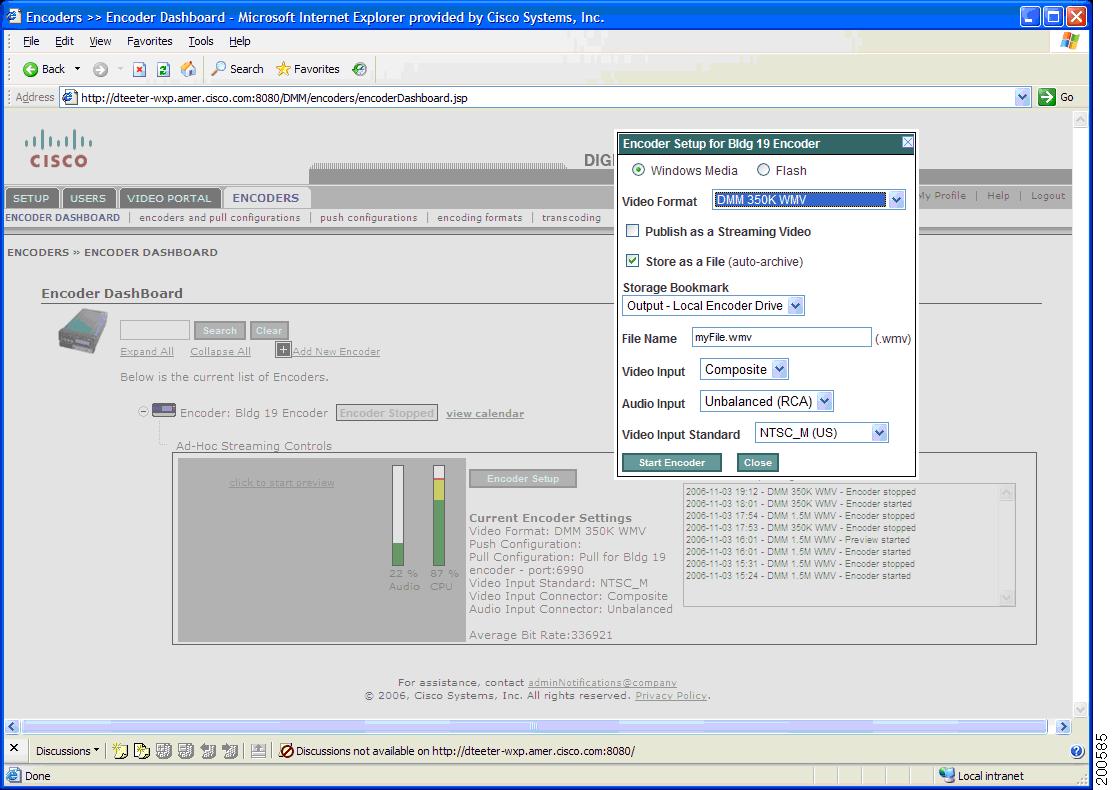Cisco Digital Media Manager User Guide (version 3.5) - Setting Up the ...