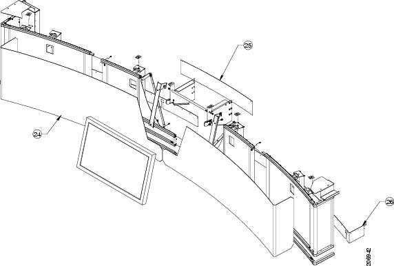 Removing the Projector and Adding a Presentation Display for Cisco ...