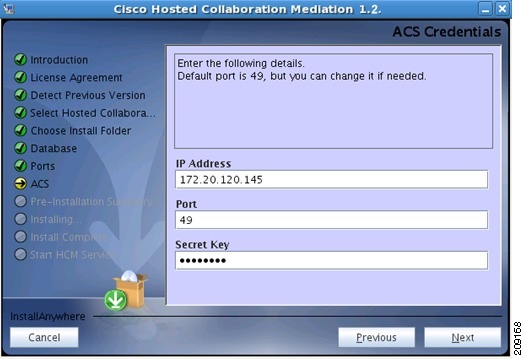 Installation Guide for Cisco Hosted Collaboration Mediation 1.1 ...