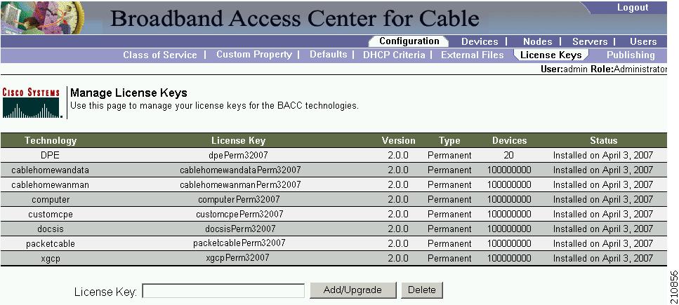Cisco Broadband Access Center Administrator Guide, Release 2.7.1 - Chapter 11 - Configuring ...