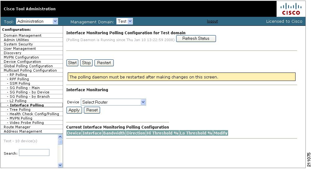 Configuring with the CMM Administration Tool - Cisco