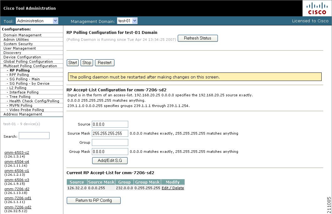Configuring with the CMM Administration Tool - Cisco