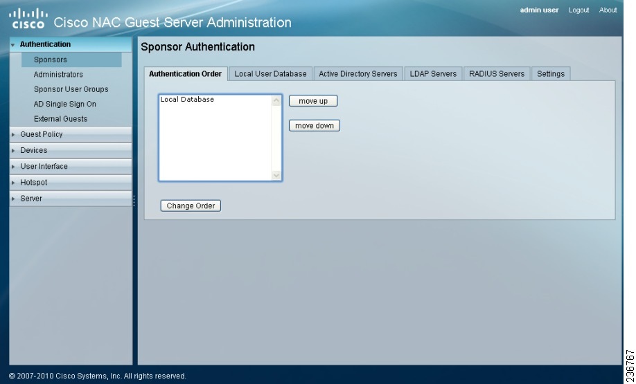 Cisco NAC Guest Server Installation and Configuration Guide, Release 2. ...