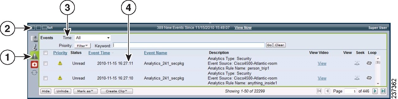 Cisco Video Surveillance Manager User Guide, Release 6.3.1 - Using the ...