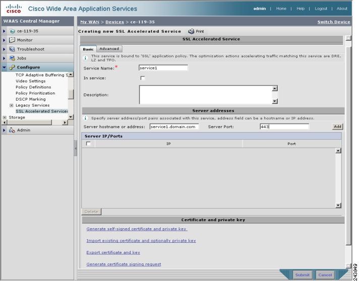 Cisco Wide Area Application Services Configuration Guide Software Version 413 Configuring
