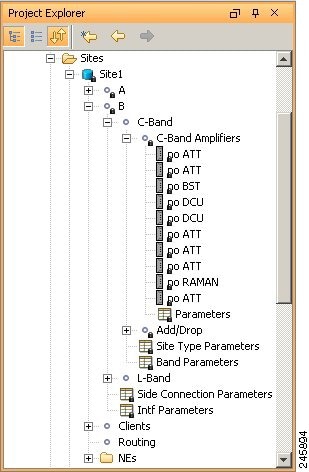 Cisco Transport Planner - DWDM Operations Guide, Release 9.4 - Chapter 4, Editing Projects ...