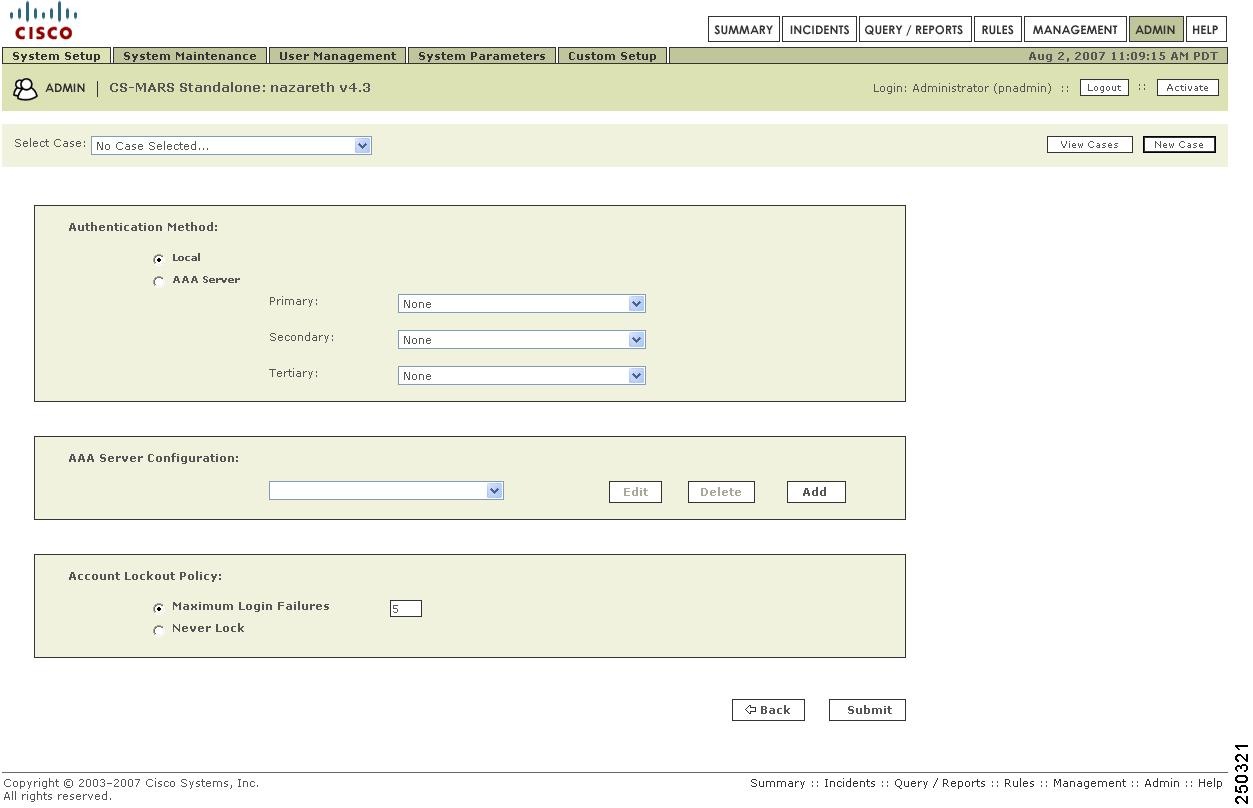 Authenticating with External AAA Servers - Cisco