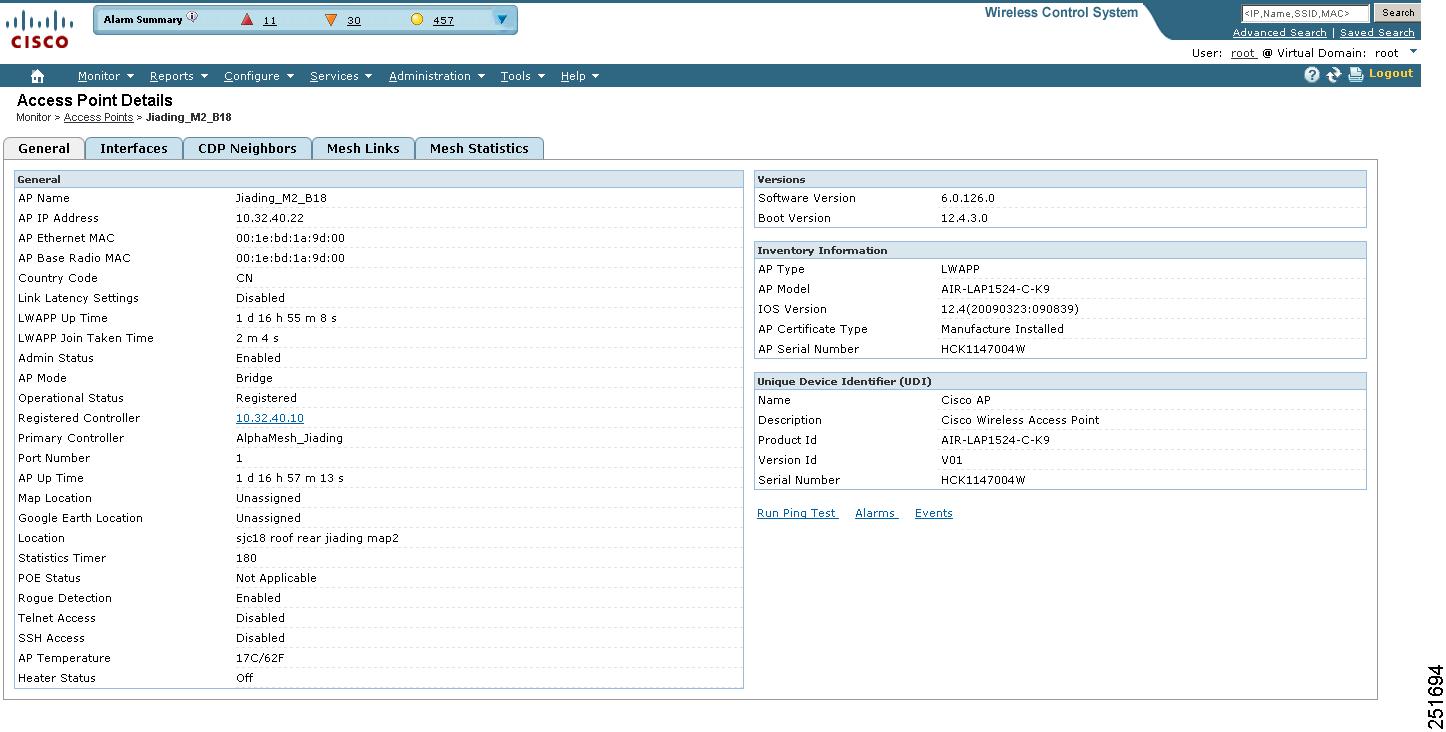 Cisco Wireless Control System Configuration Guide Release 70