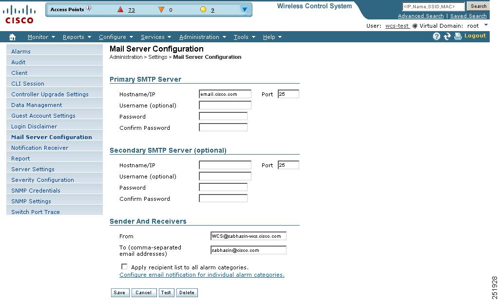 Cisco Wireless Control System Configuration Guide, Release 7.0 ...
