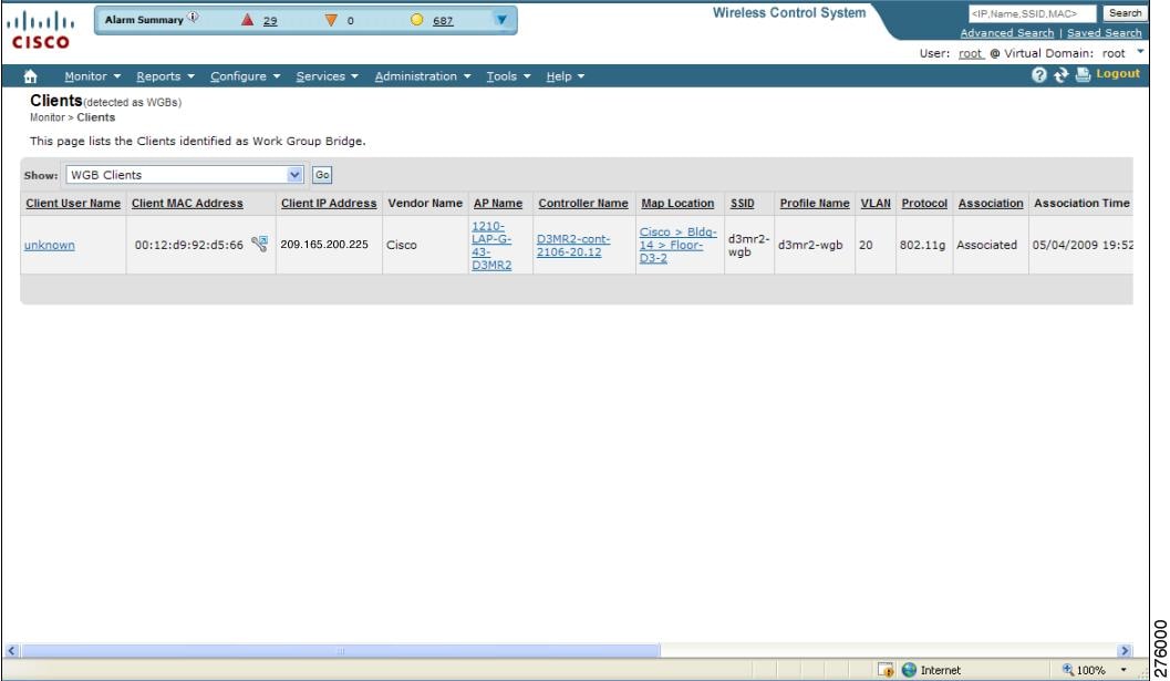 Cisco Wireless Control System Configuration Guide Release 70