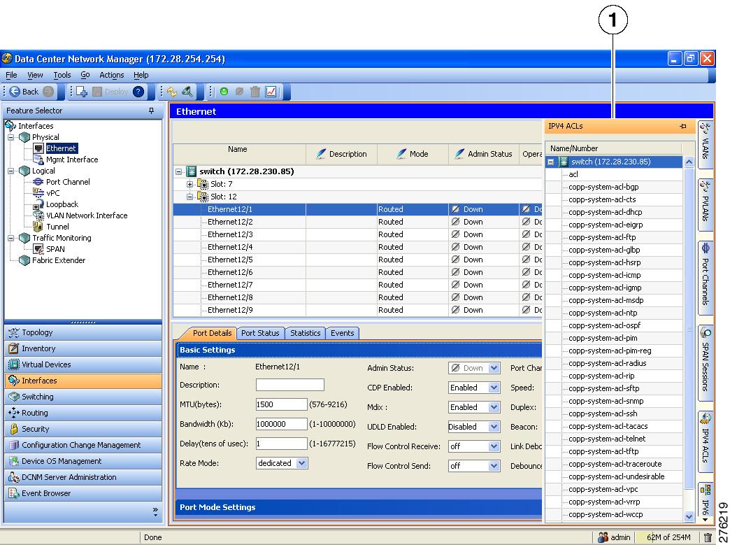 Cisco Dcnm Fundamentals Configuration Guide Release 42 Using The Dcnm Client Support Cisco