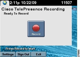 Cisco TelePresence System User Guide (CTS 1.9) - Creating and Viewing ...