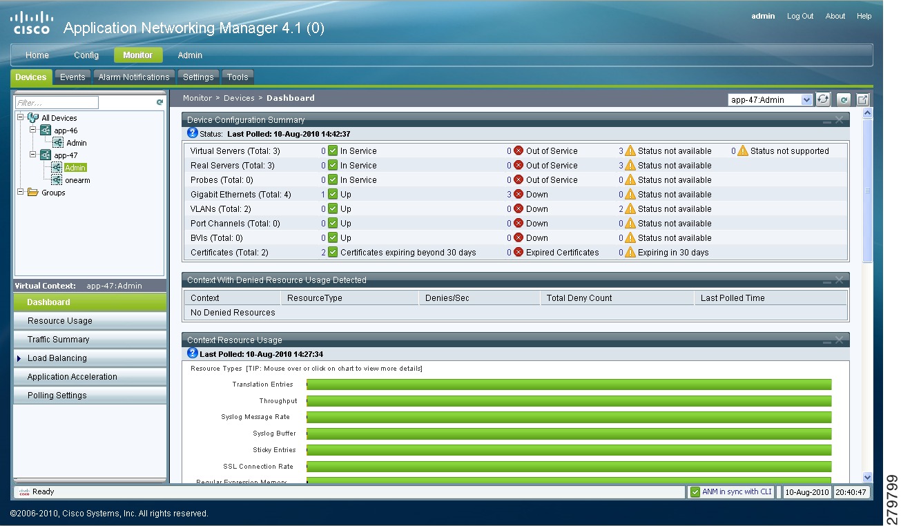 User Guide for the Cisco Application Networking Manager 5.2.2 ...