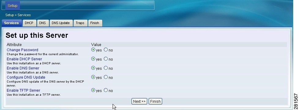 Quick Start Guide for Cisco Network Registrar 7.2 - Running the Setup ...