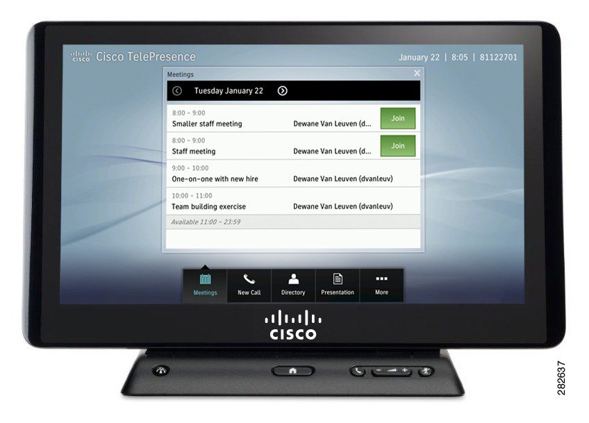 Cisco Telepresence System User Guide Software Release Tx 6 Cisco Telepresence Touch 12 At A