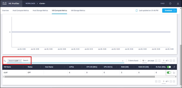 Cisco HyperFlex Workload Profiler - Configuring and Using the Profiler ...