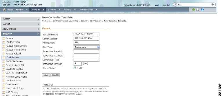 Cisco Prime Network Control System Configuration Guide, Release 1.1 - Chapter 11: Using ...