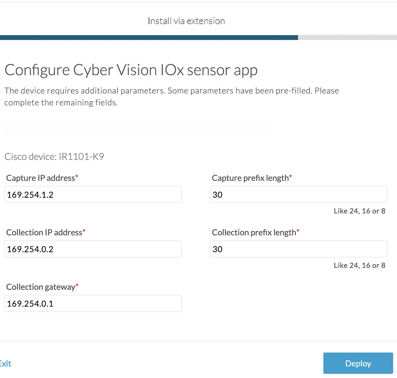 Cisco Cyber Vision Network Sensor Installation Guide for Cisco IR1101 and IR1800, Release 5.1.x ...