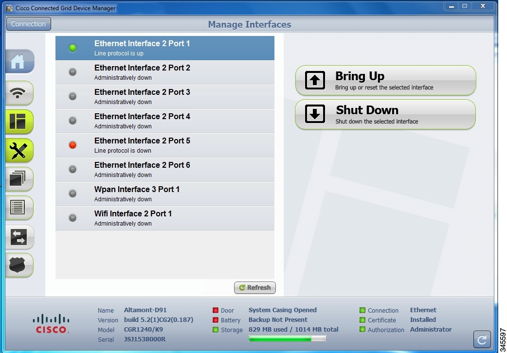 Cisco Connected Grid Device Manager Installation And User Guide Release 30 Using The Device