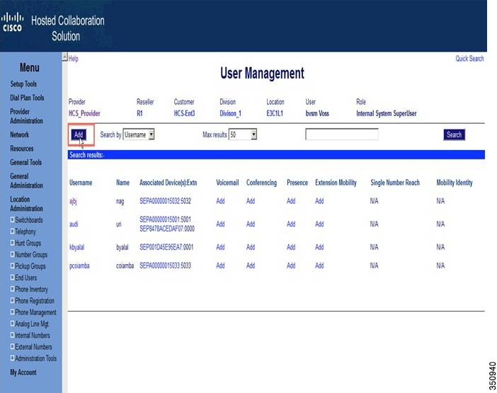 Cisco Hosted Collaboration Solution Release 1061 Integration With Cisco Collaboration Client