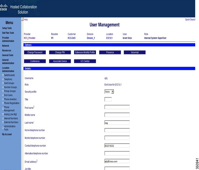Cisco Hosted Collaboration Solution Release 1061 Integration With Cisco Collaboration Client