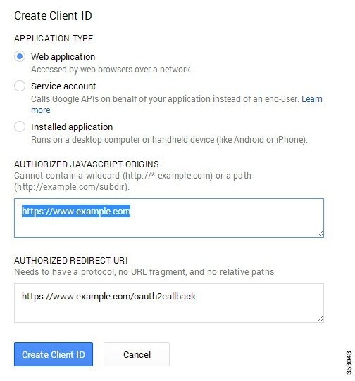 Step 5 Select the application type as Web application.