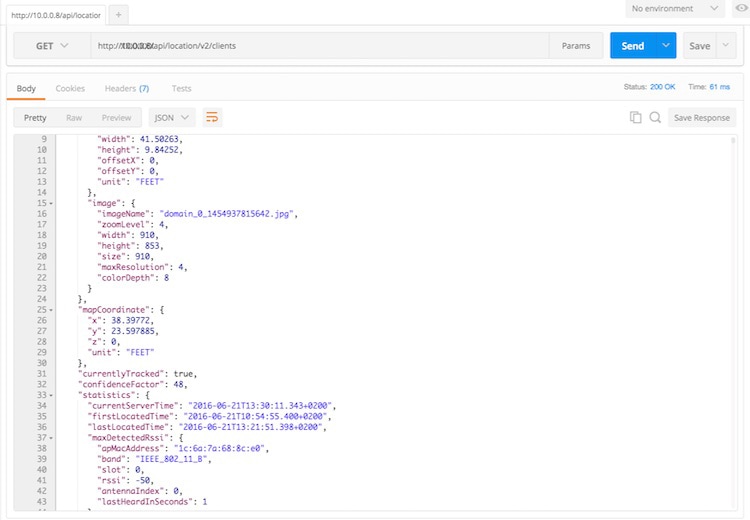 Cisco Connected Mobile Experiences Rest Api Getting Started Guide Release 102 Cisco Cmx Rest 