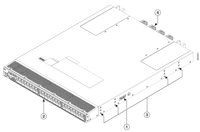 Cisco MDS 9148T 32-Gbps 48-Port Fibre Channel Switch Hardware ...